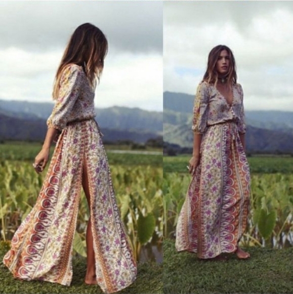 Spell | Dresses | Reservedspell Boho Blossom Gown | Poshmark